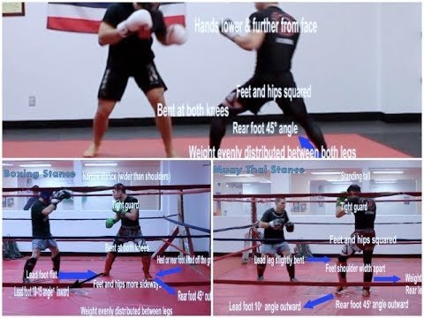 Boxing Stance Vs Muay Thai Stance